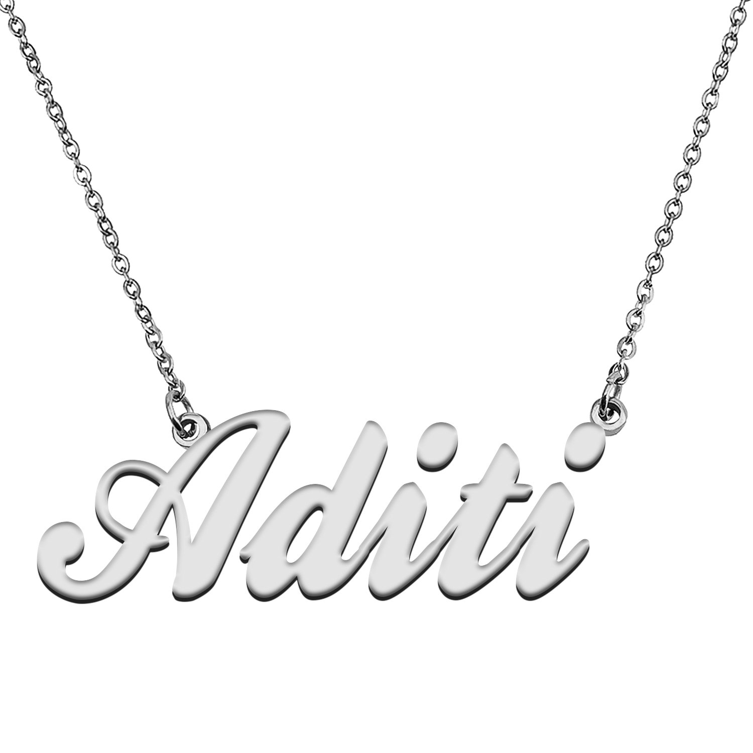 Aditi name pendant store