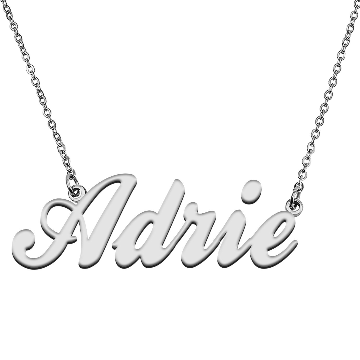 Custom Made Any Name Necklace Adrie Stainless Steel Jewelry for Mother