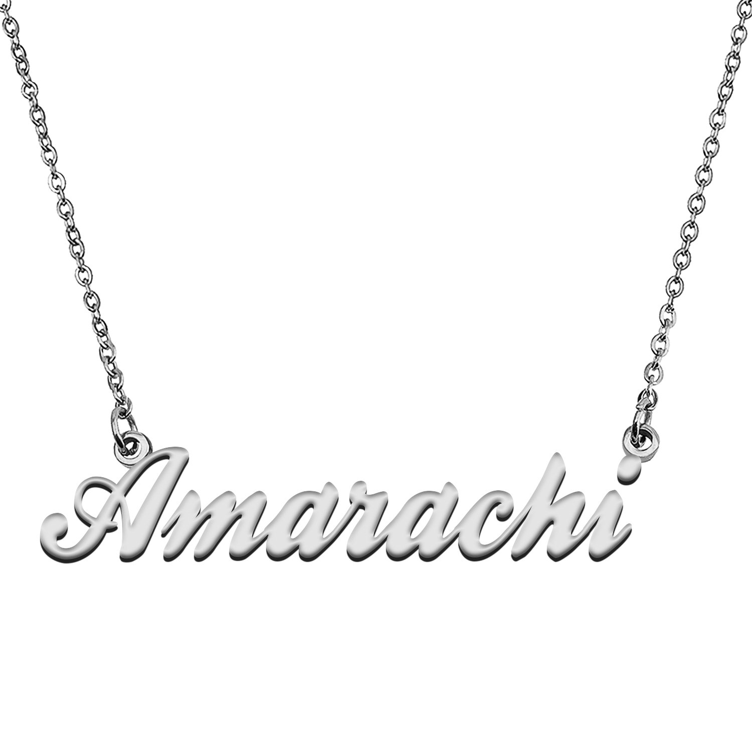 Custom Made Any Name Necklace Amarachi Stainless Steel Jewelry for Mother