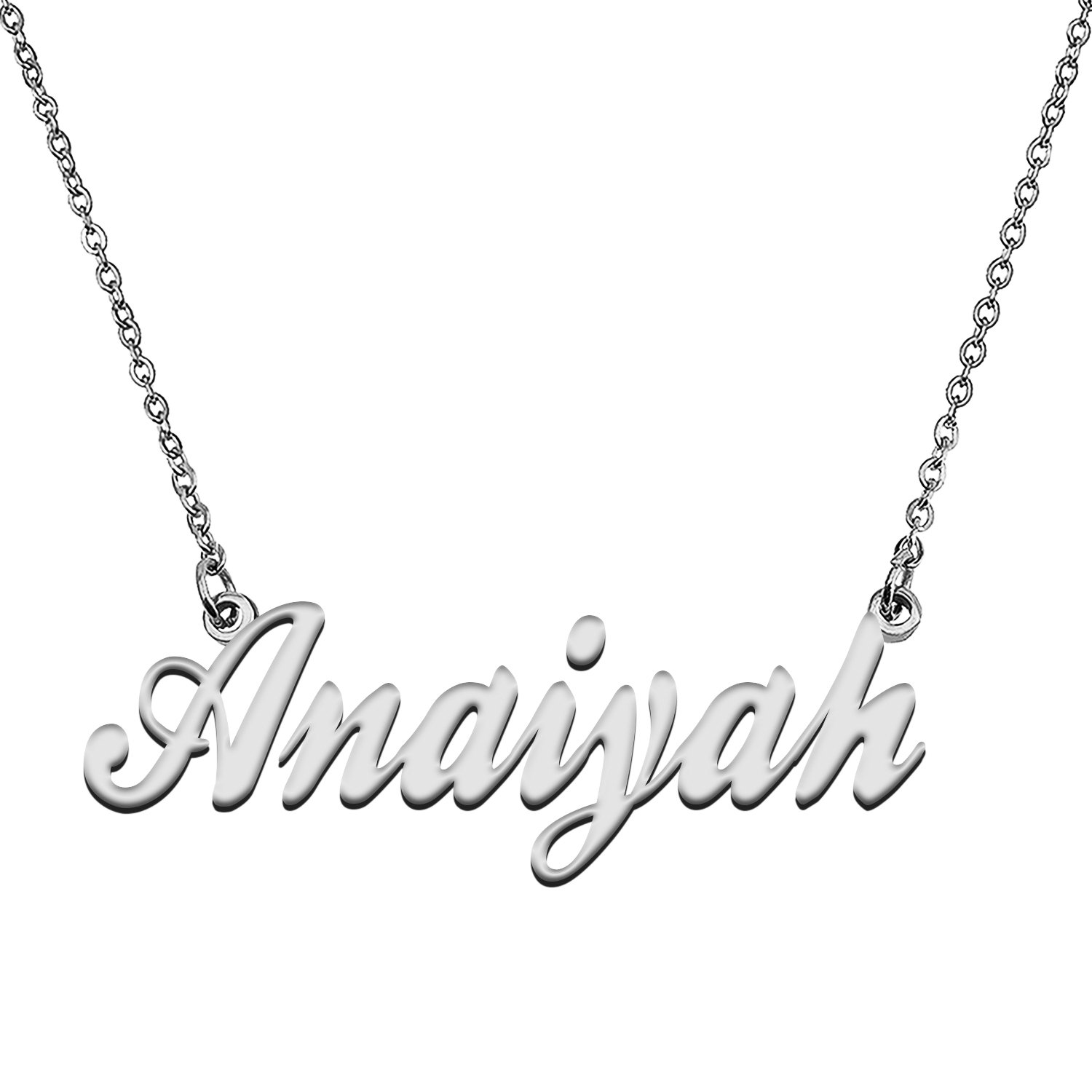 Custom Made Any Name Necklace Anaiyah Stainless Steel Jewelry for Mother
