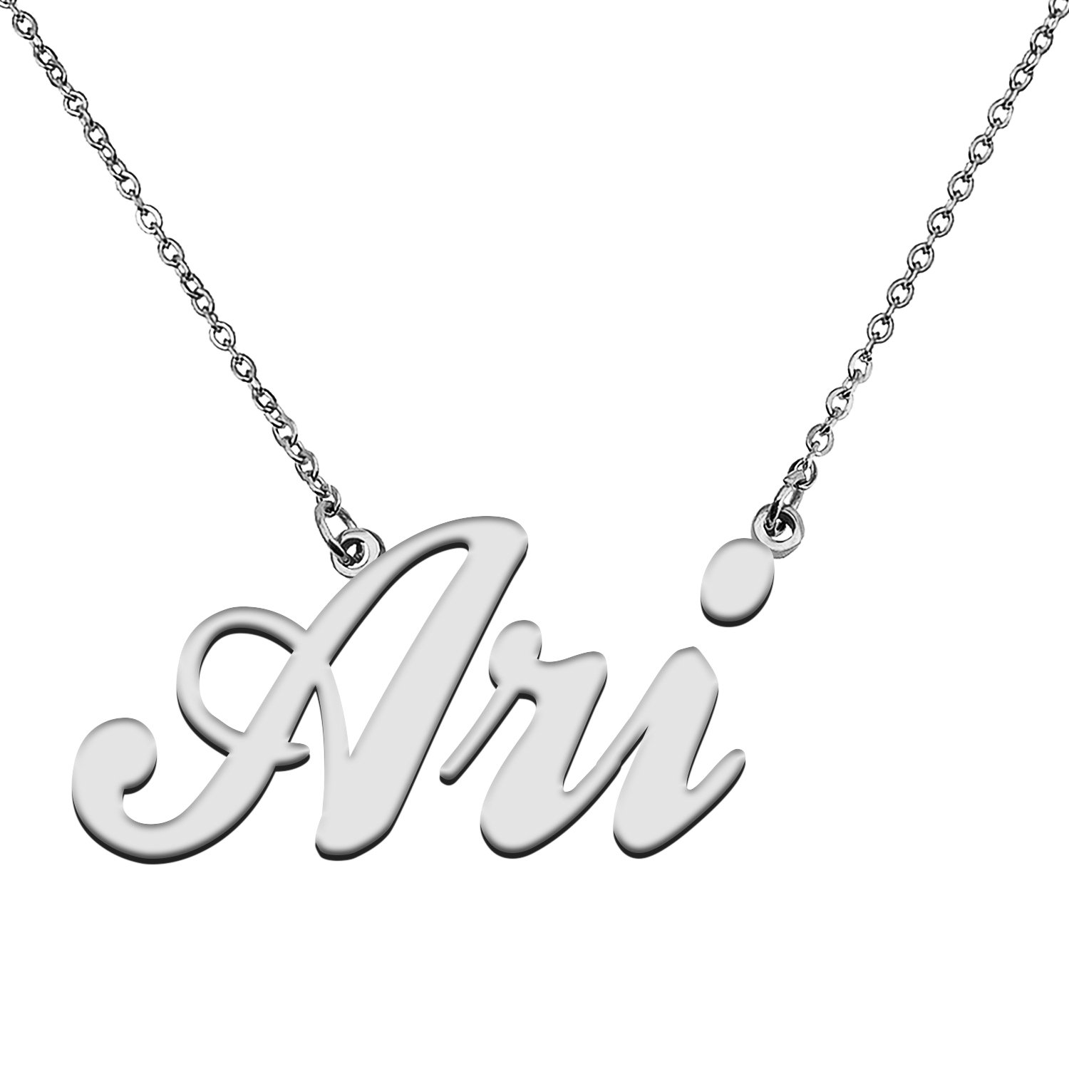 Custom Made Any Name Necklace Ari Stainless Steel Jewelry for Mother