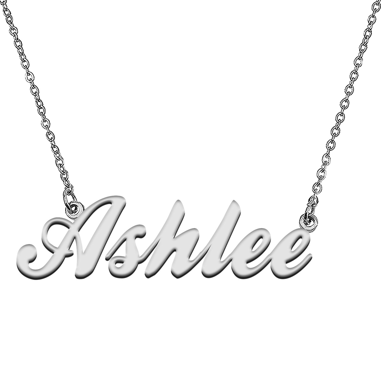 Custom Made Any Name Necklace Ashlee Stainless Steel Jewelry for Mother
