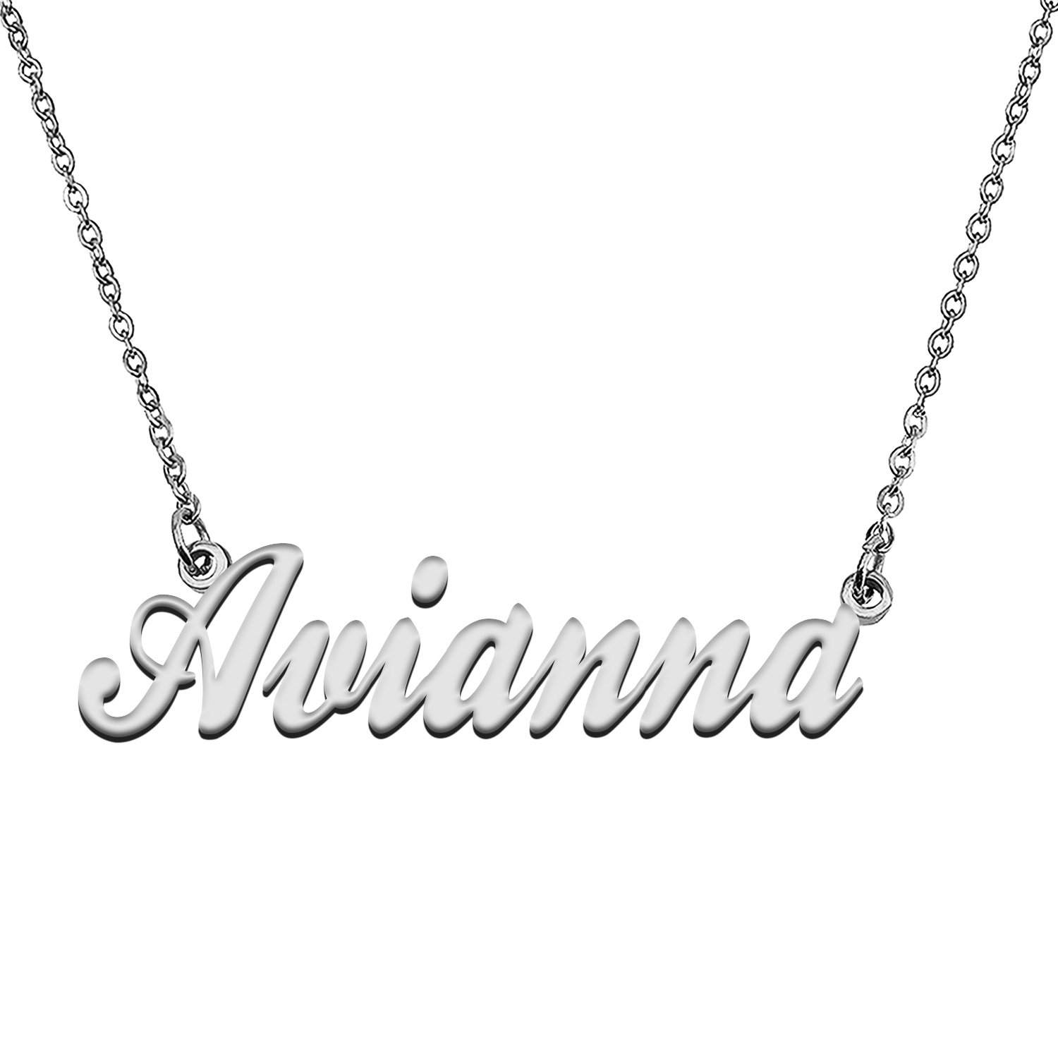 Custom Made Any Name Necklace Avianna Stainless Steel Jewelry for Mother