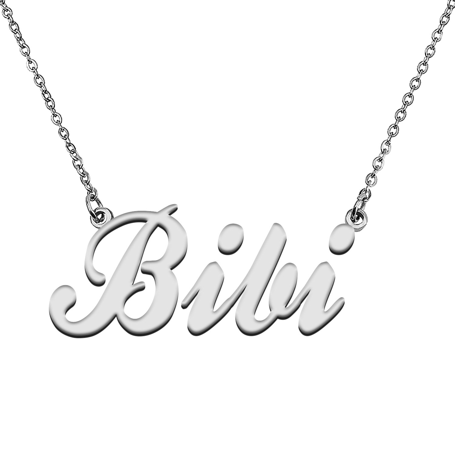 Custom Made Any Name Necklace Bibi Stainless Steel Jewelry for Mother