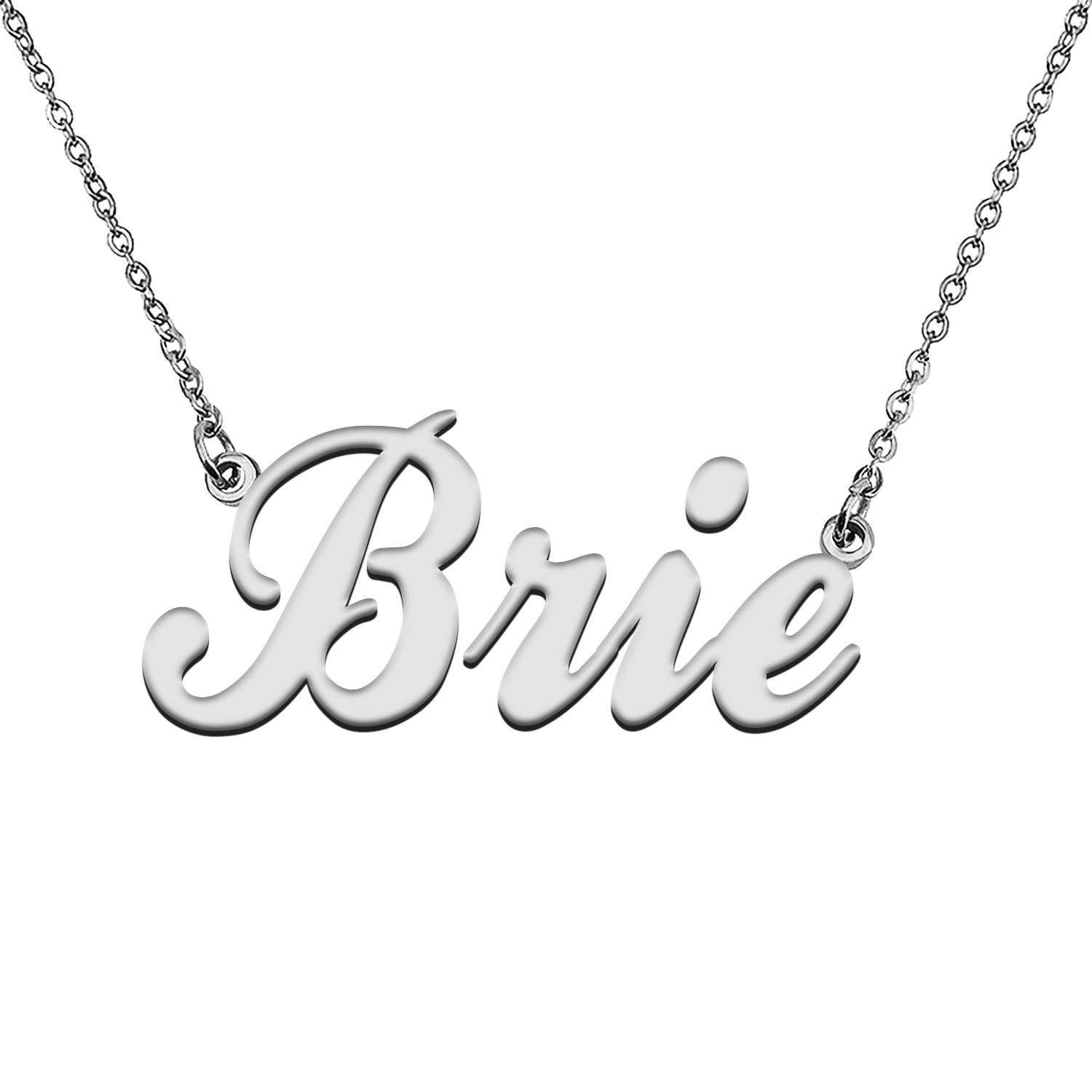 Custom Made Any Name Necklace Brie Stainless Steel Jewelry for Mother