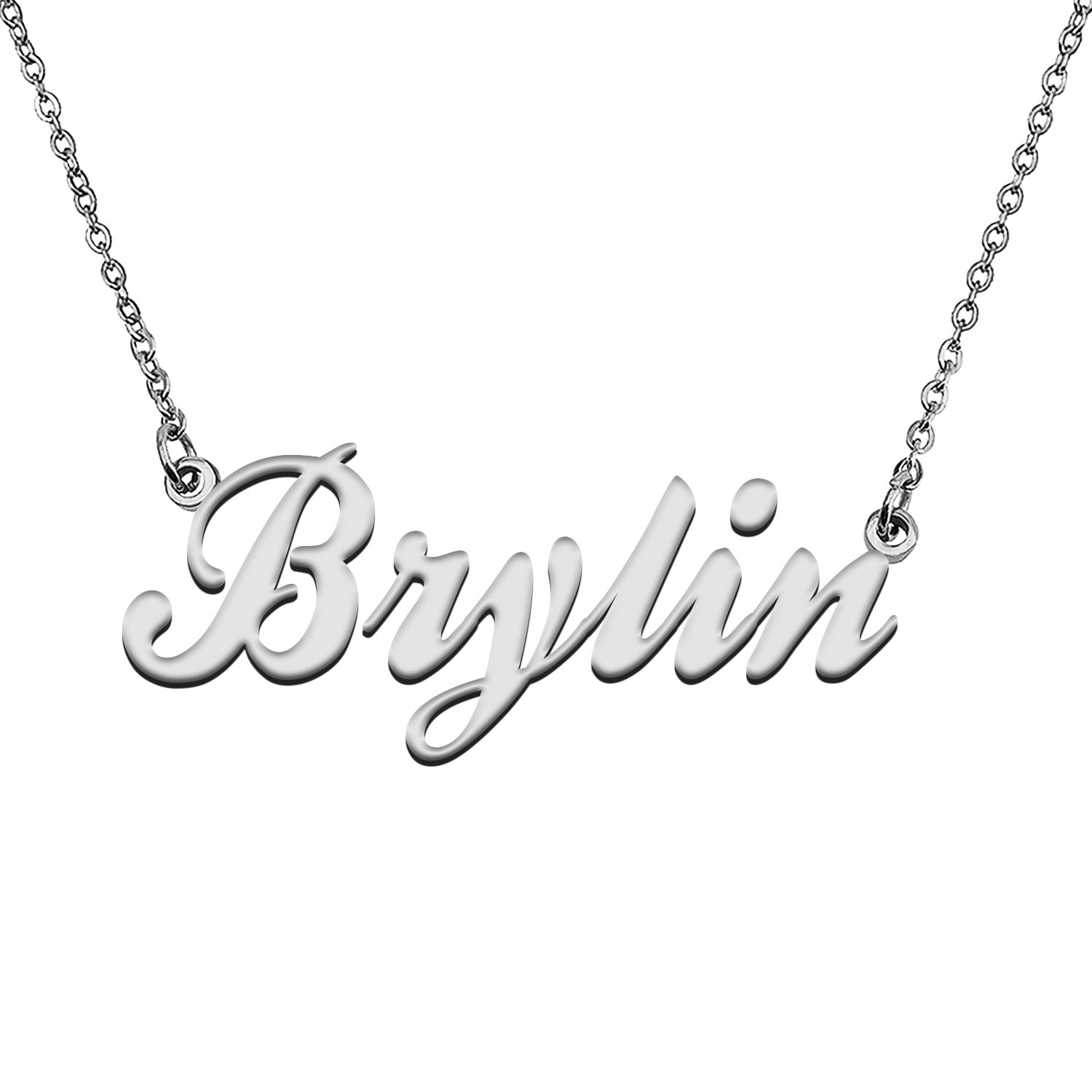 Custom Made Any Name Necklace Brylin Stainless Steel Jewelry for Mother