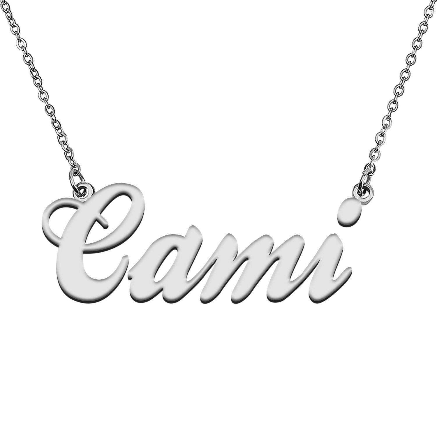 Custom Made Any Name Necklace Cami Stainless Steel Jewelry for Mother