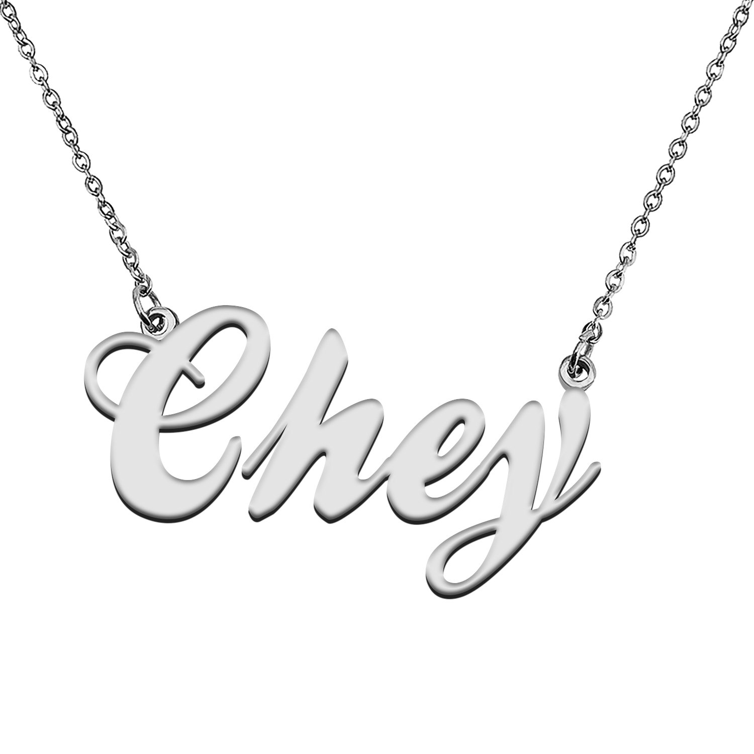 Custom Made Any Name Necklace Chey Stainless Steel Jewelry for Mother