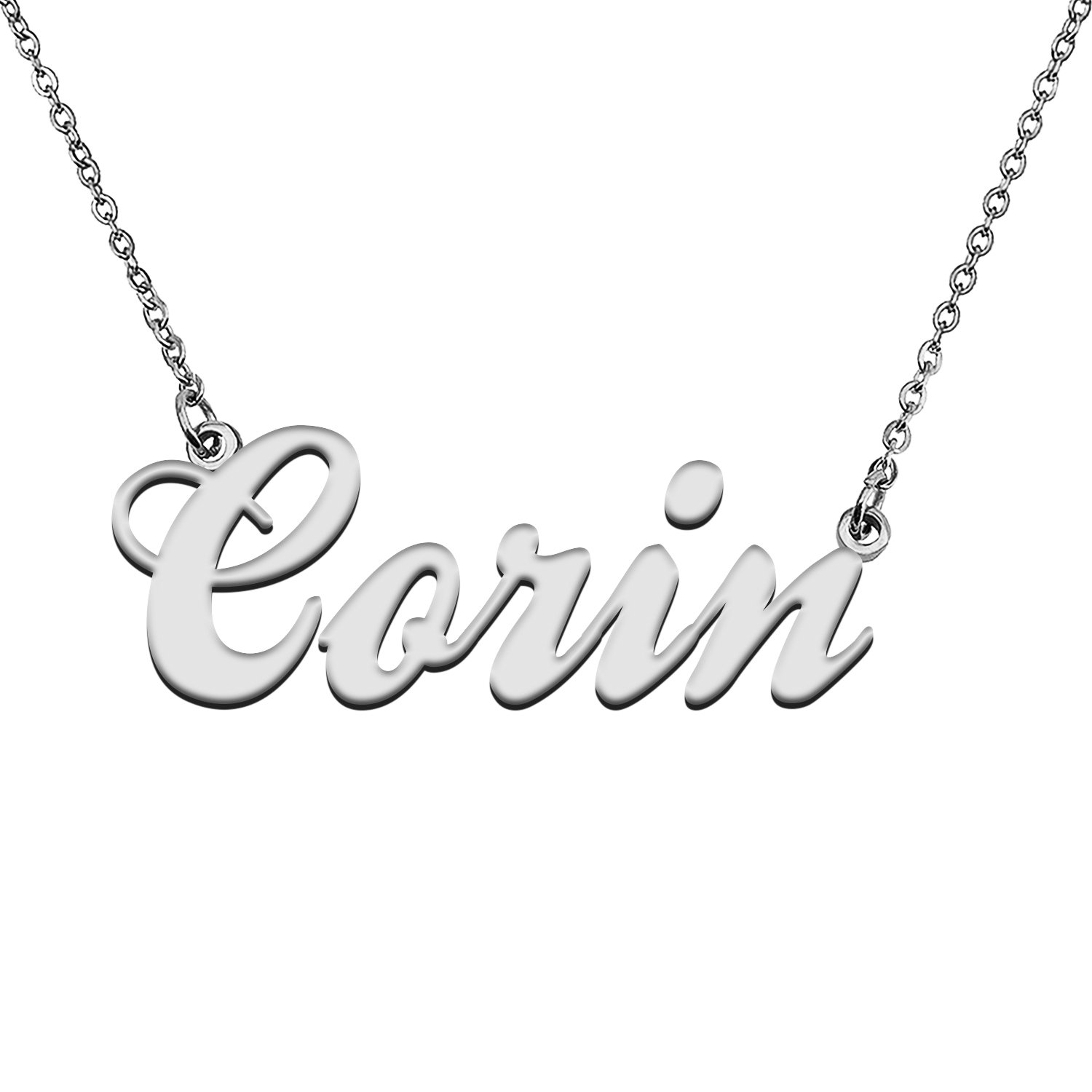 Custom Made Any Name Necklace Corin Stainless Steel Jewelry for Mother