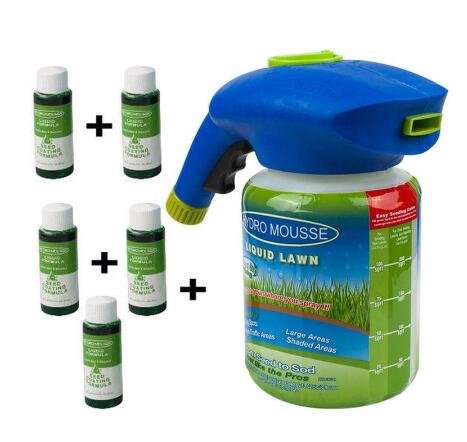 Household Seeding System Liquid Spray Seed Lawn Care Grass Shot New