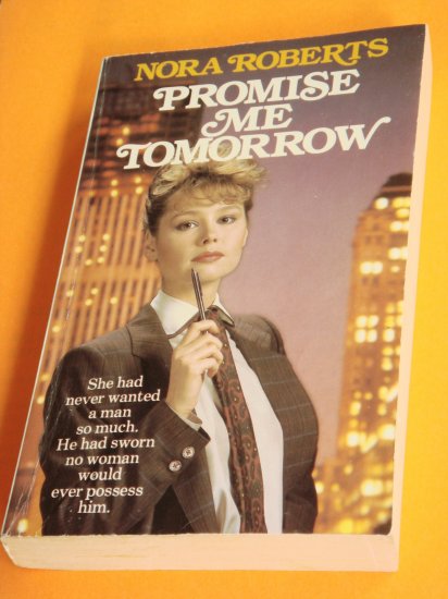 Promise Me Tomorrow by Nora Roberts with very rare cover out of print book