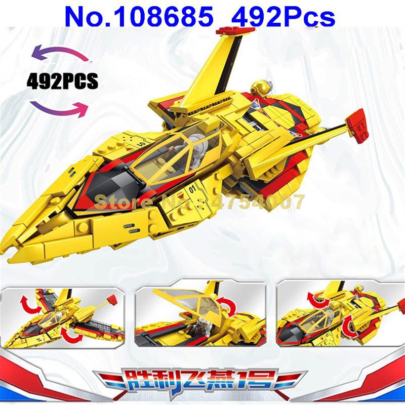 108685 492pcs ultraman tiga guts wing 1 fighter madoka daigo /nanase ...