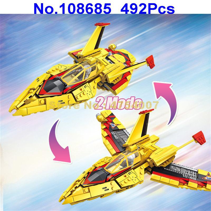108685 492pcs ultraman tiga guts wing 1 fighter madoka daigo /nanase ...