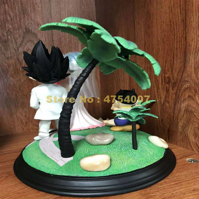 2pcs/set anime dragonball dragon ball z dbz vegeta bulma wedding ...