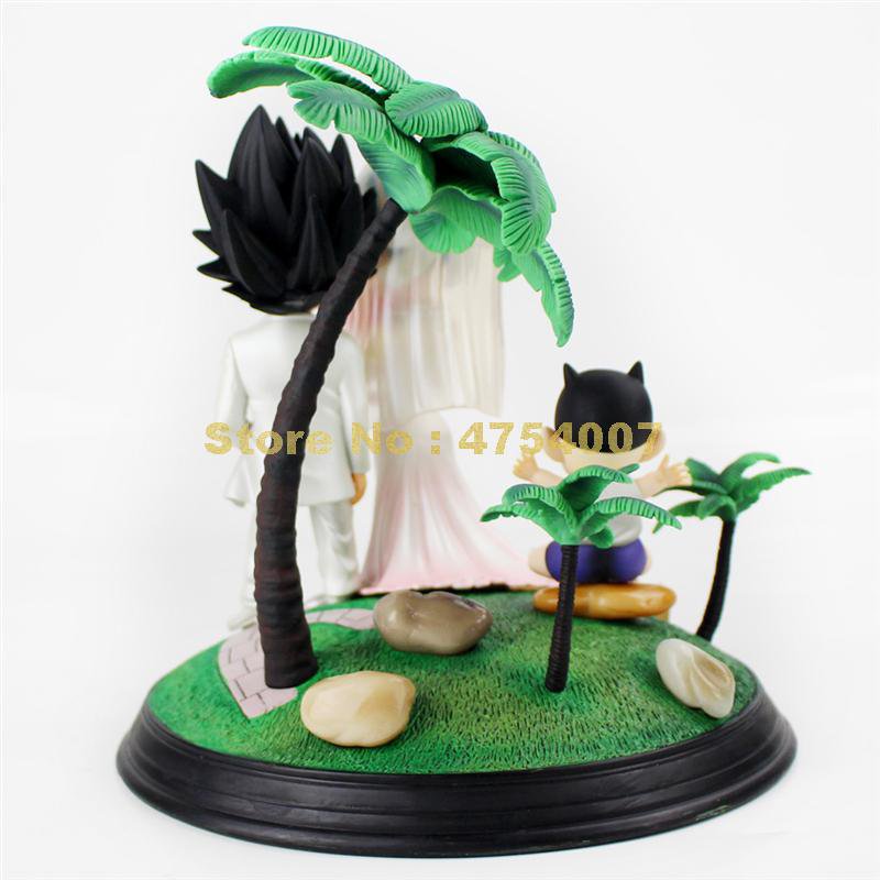 2pcs/set anime dragonball dragon ball z dbz vegeta bulma wedding ...