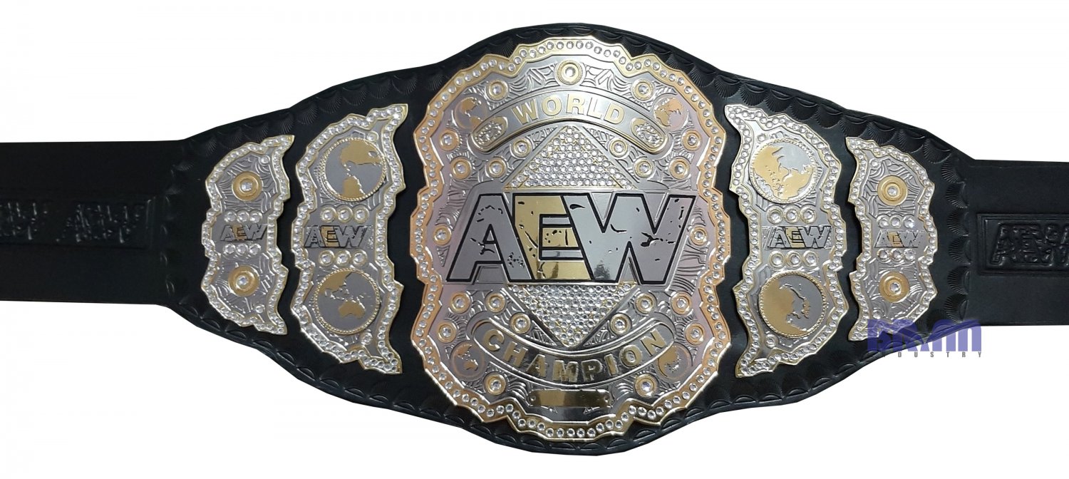 AEW World Wrestling Championship Belt (2mm brass)