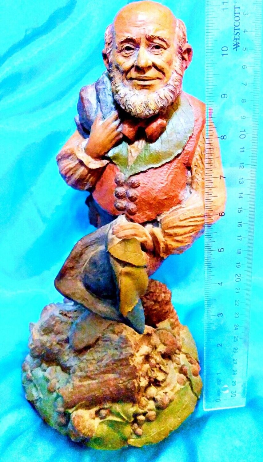TOM CLARK - Gnome Explorer Figure Cairn Studio Old Statue
