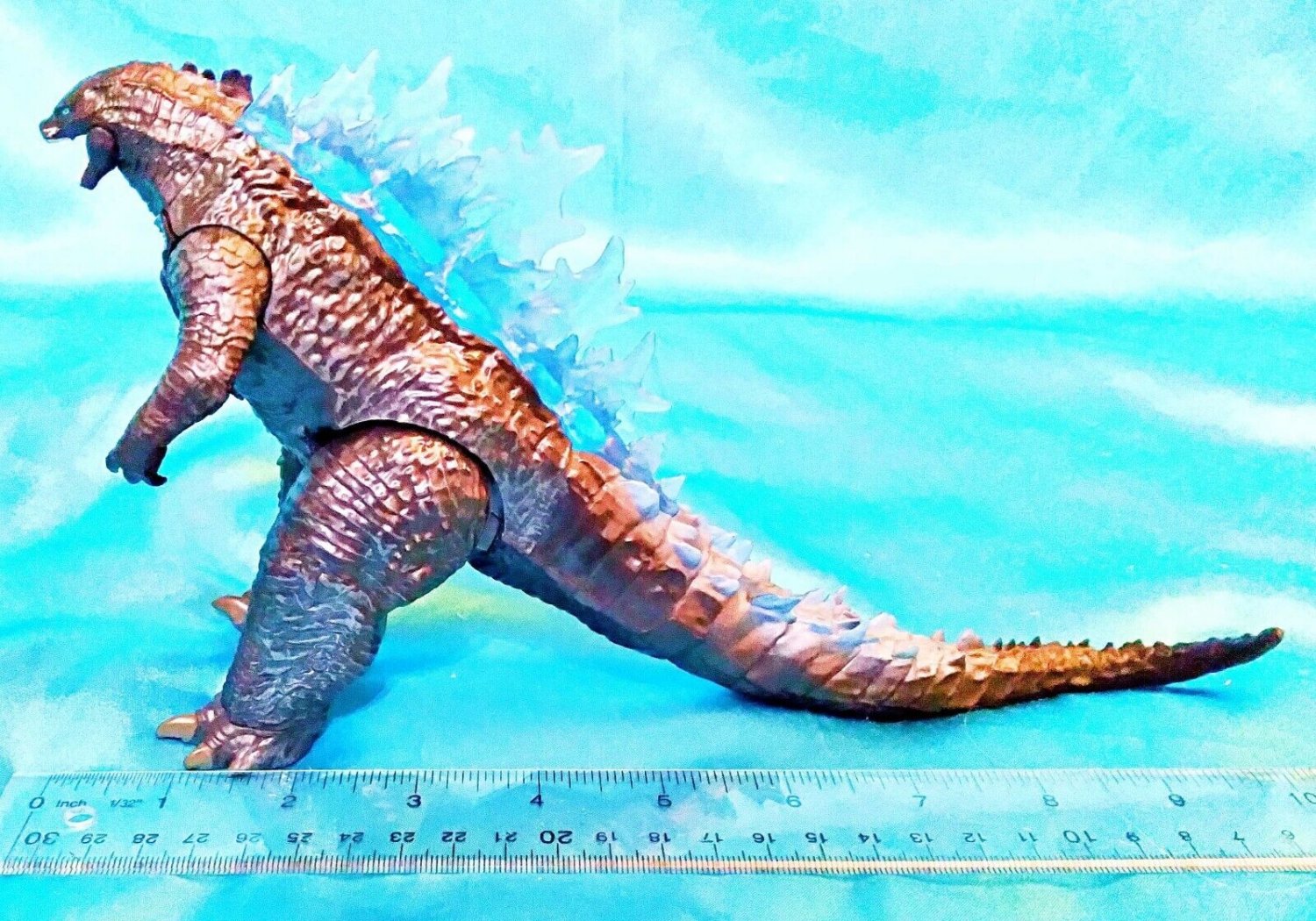 Godzilla 2020 Transparent Dorsal Fin Blue King of the Monsters Action ...