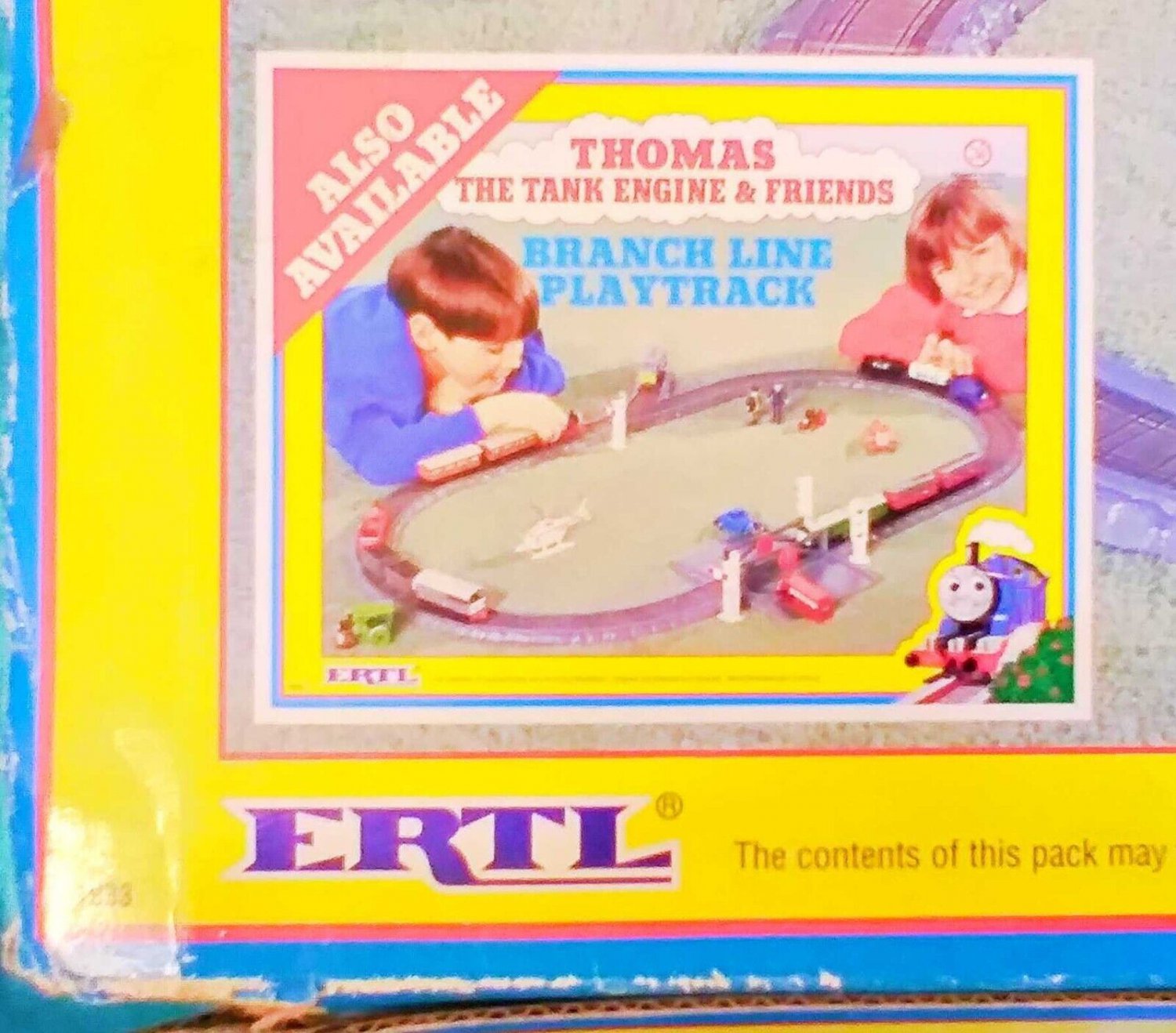 THOMAS THE TANK ENGINE & FRIENDS Turntable Playtrack 1996 Ertl - Complete