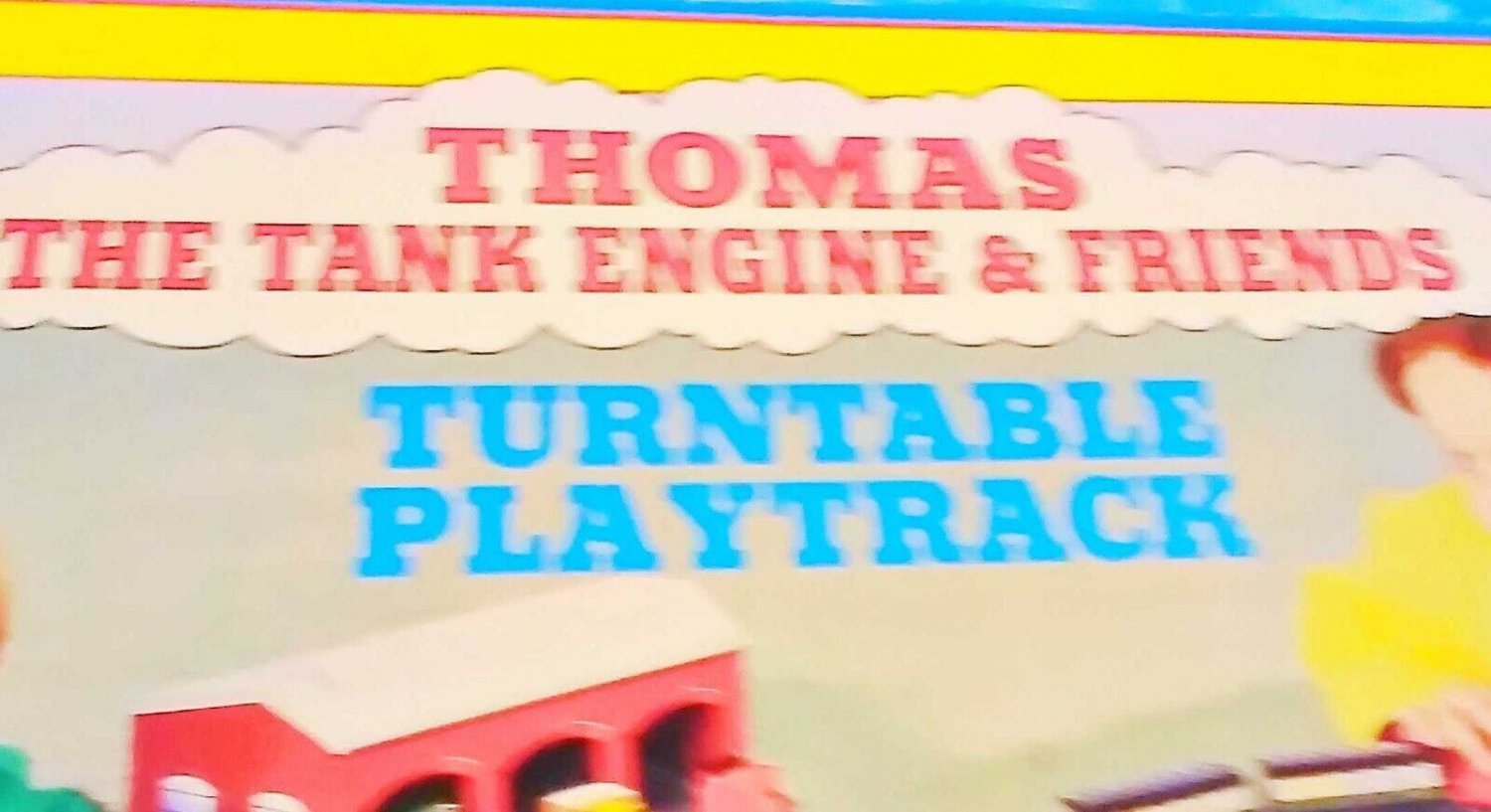 THOMAS THE TANK ENGINE & FRIENDS Turntable Playtrack 1996 Ertl - Complete