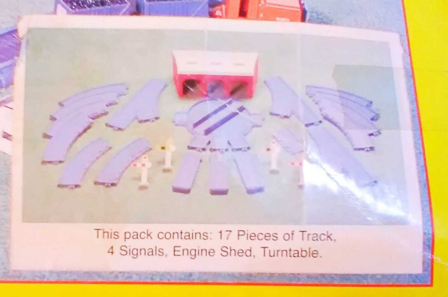THOMAS THE TANK ENGINE & FRIENDS Turntable Playtrack 1996 Ertl - Complete