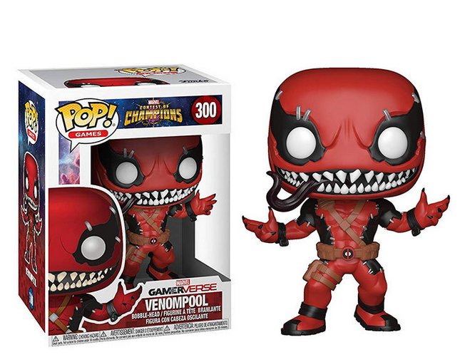 Funko POP Superhero Venom model toy PVC technology Action Figure -color:red