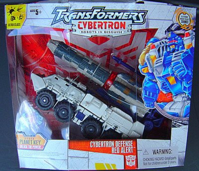 Transformers Cybertron defense red alert redalert MIB