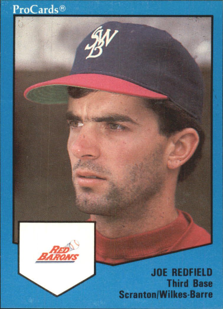 1989 Scranton Red Barons ProCards 731 Joe Redfield