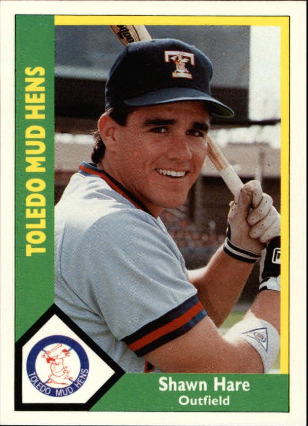 1990 Toledo Mud Hens CMC 14 Shawn Hare