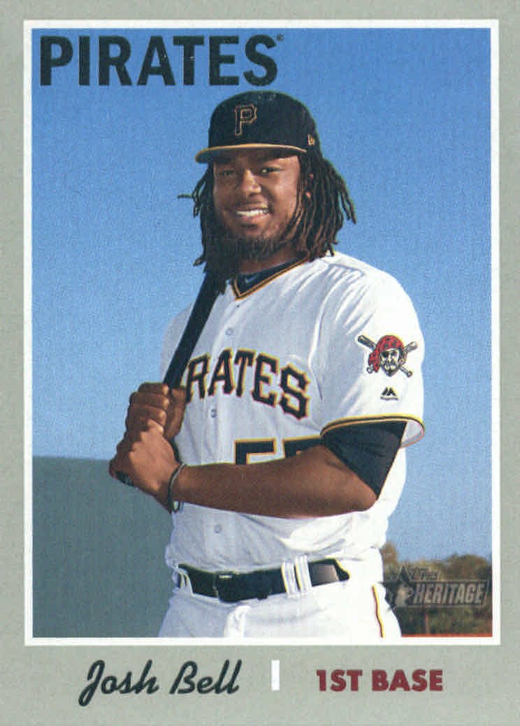 2019 Topps Heritage 216 Josh Bell