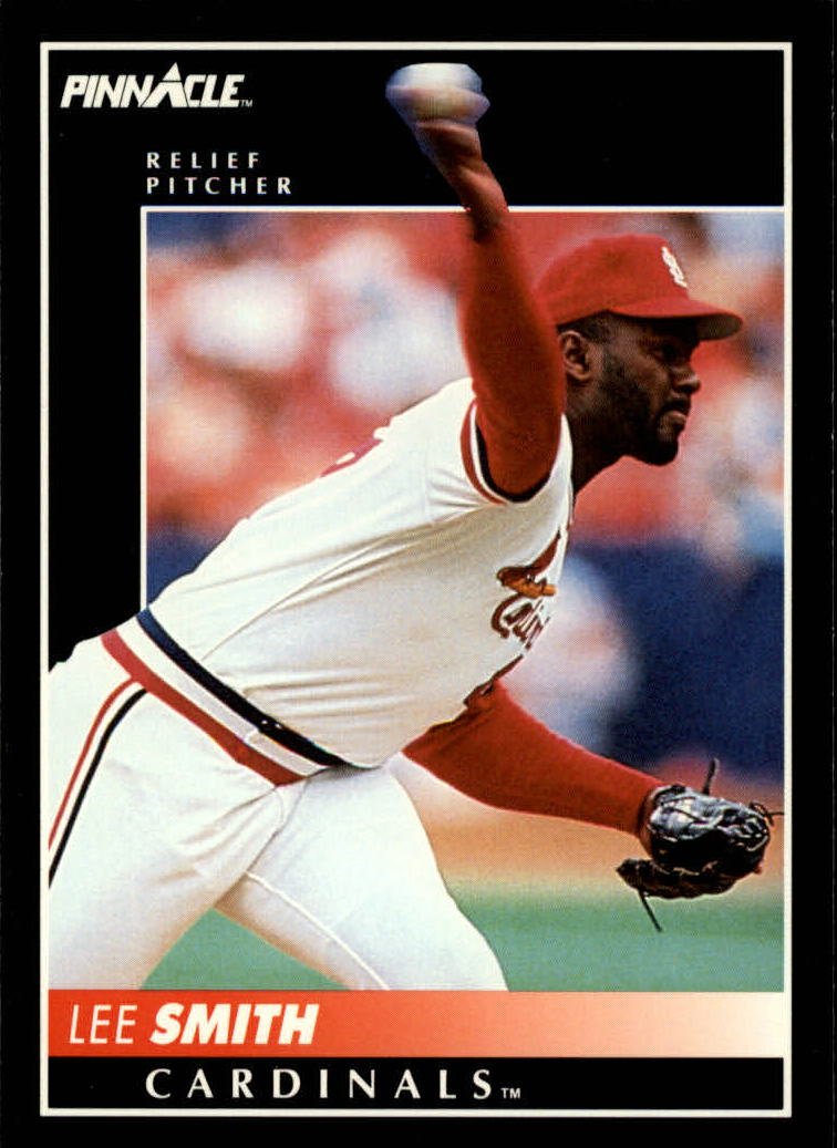 1992 Pinnacle 195 Lee Smith