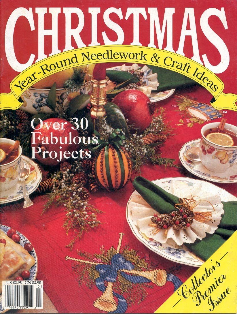 CHRISTMAS YEAR ROUND BACK ISSUE CRAFTS MAGAZINE COLLECTOR'S PREMIER ...