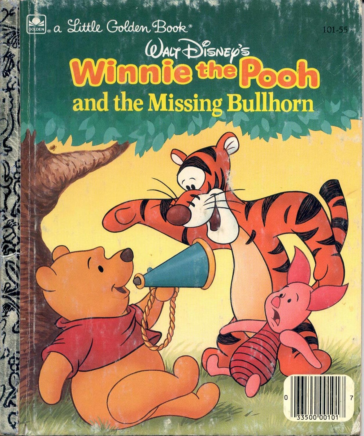 A LITTLE GOLDEN BOOK - WINNIE THE POOH AND THE MISSING BULLHORN ...