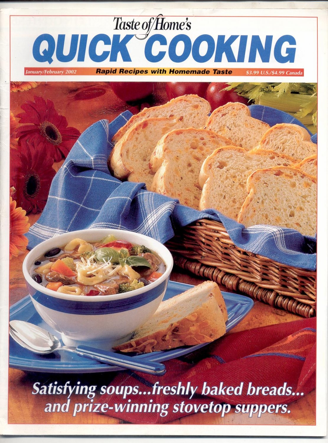 TASTE OF HOME'S QUICK COOKING MAGAZINE ~SOUPS AND BAKED BREADS ... TASTE OF HOME'S QUICK COOKING MAGAZINE ~SOUPS AND BAKED BREADS ...