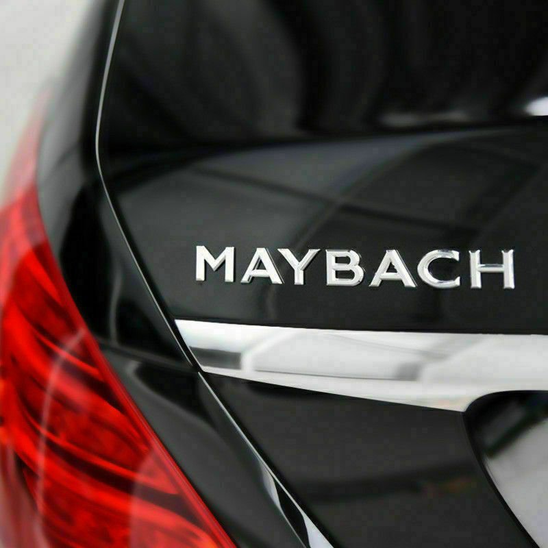 MAYBACH Sticker Logo 3D Emblem Exterior Design Sign Trunk