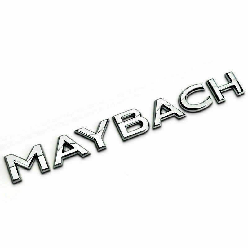 MAYBACH Sticker Logo 3D Emblem Exterior Design Sign Trunk