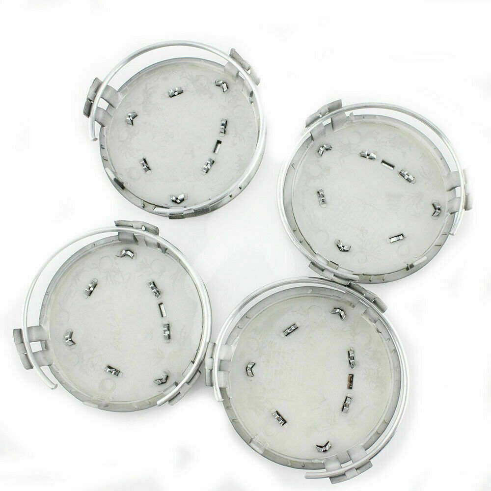 75mm Maybach Hubcap Chrome Silver Wheel Center Wheel Cover