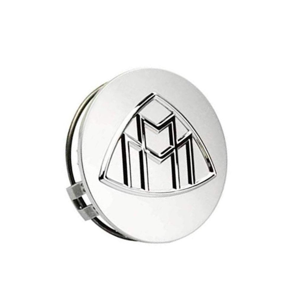 75mm Maybach Hubcap Chrome Silver Wheel Center Wheel Cover