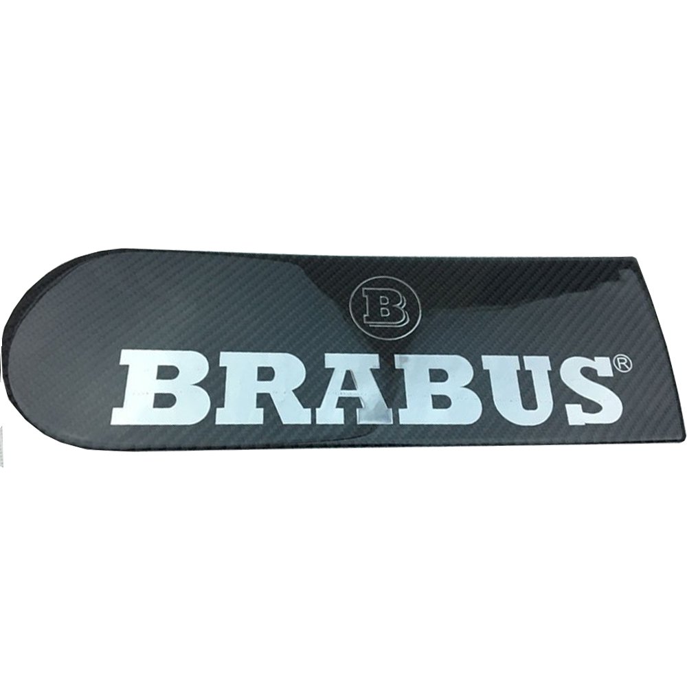 Brabus Reserve Wheel Sticker Black Carbon Emblem Badge Logo