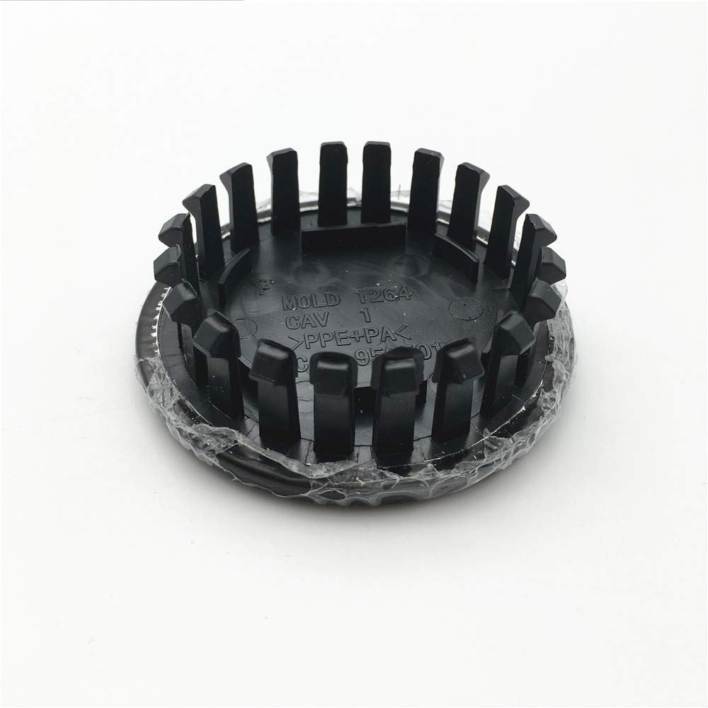 Chevrolet SS Black Red Hubcap Wheel Cover Center Cap Set