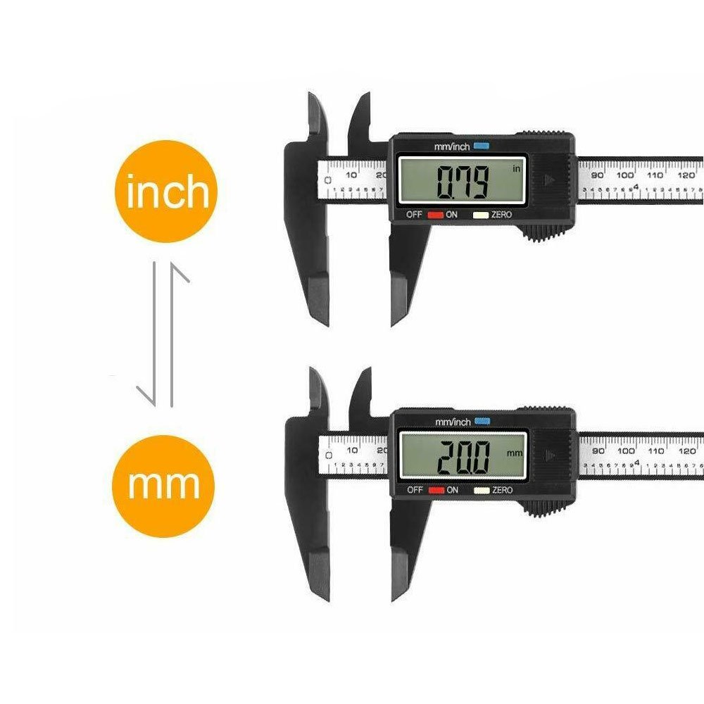 Carbon Fiber Composites Digital Electronic Digital Caliper