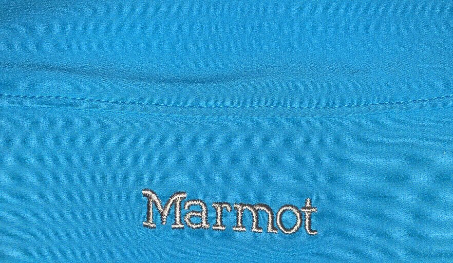 Marmot M3 Softshell Women’s TEMPO Blue Jacket Sz S Water Repel ...