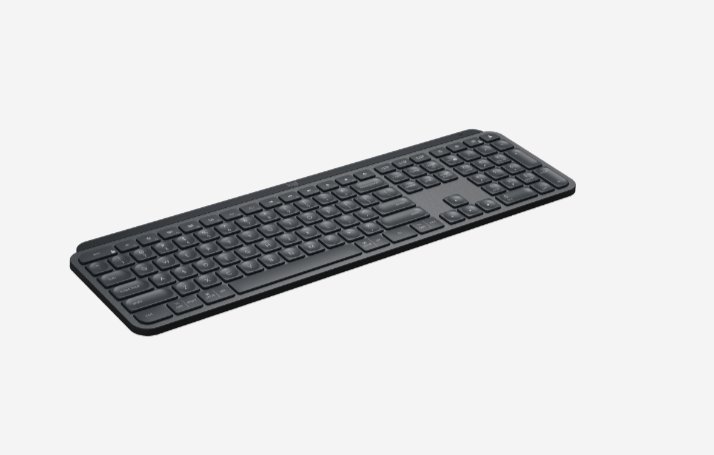 Logitech MX Keys Advanced Illuminated Wireless Keyboard, Black