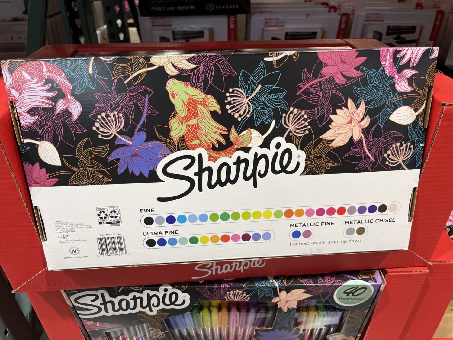 Sharpie Limited Edition Holiday Set Permanent Marker Mixed - 40-count