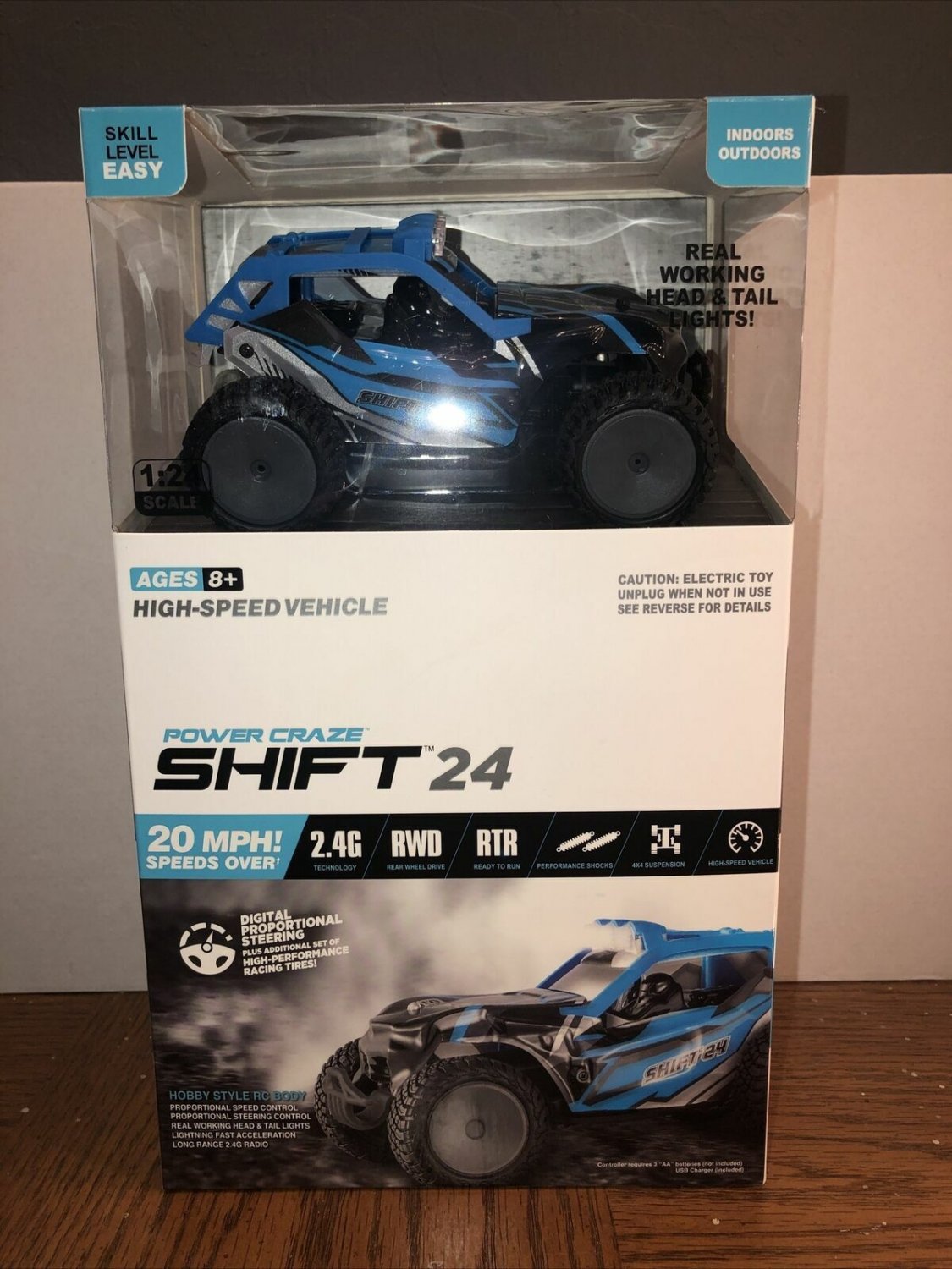 Power Craze Shift 24 RC Truck Mini RC Car High Speed Vehicle Electric ...