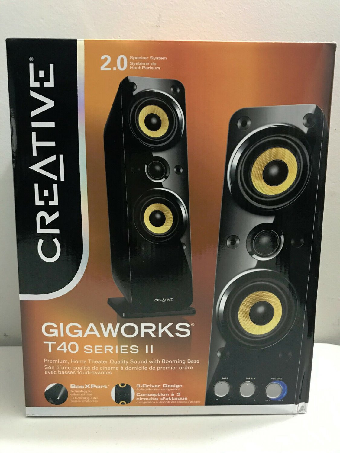 Creative GigaWorks T40 Series II 2.0 Multimedia Speaker System wit ...