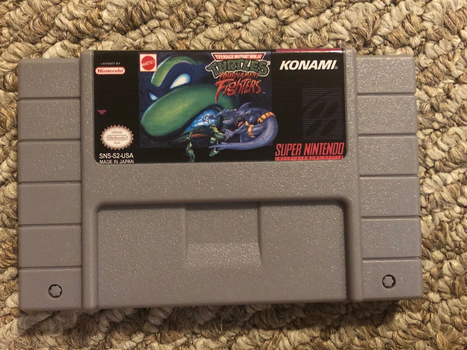 Teenage Mutant Ninja Turtles Tournament FIghters Super Nintendo 64 SNES ...