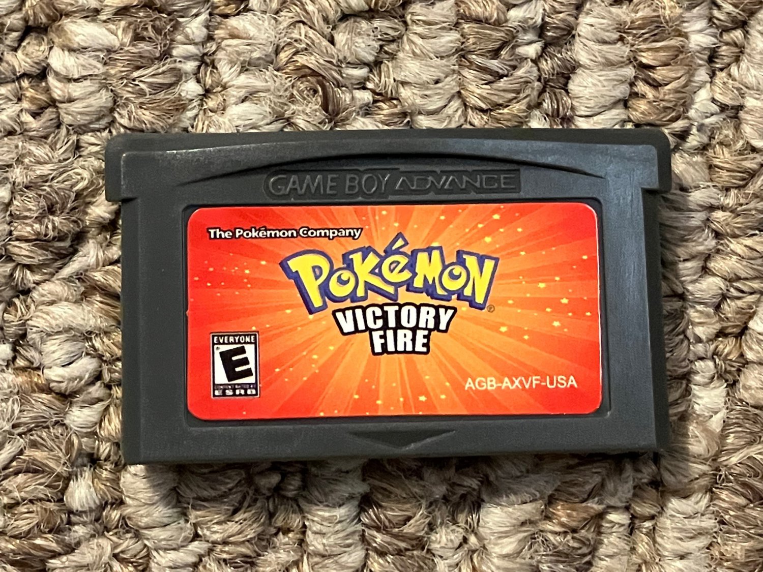 Pokemon Victory Fire Nintendo Game Boy Advance GBA Video Game. Gameboy