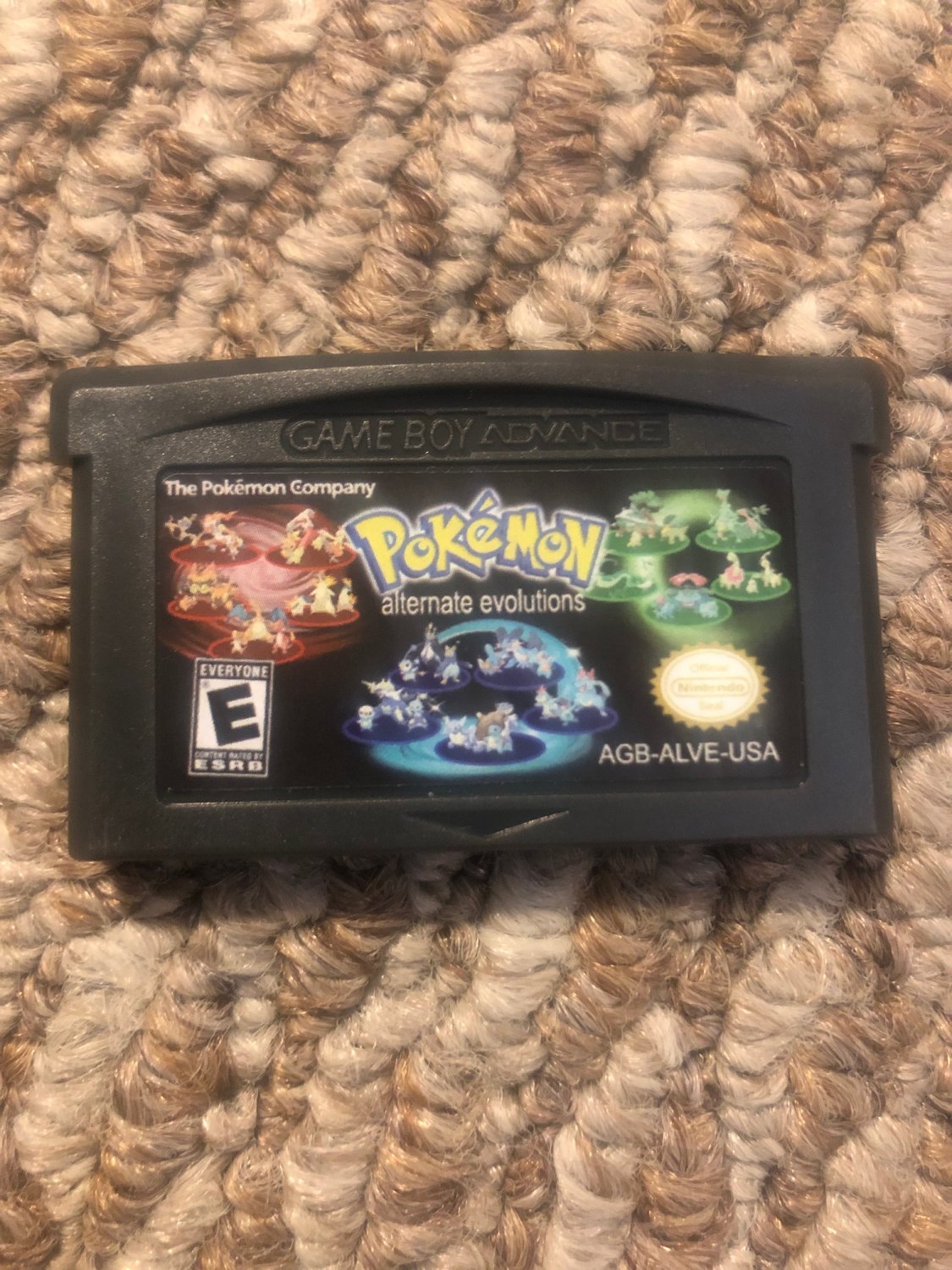 Pokemon Alternate Evolutions Nintendo Game Boy Advance GBA Video Game ...