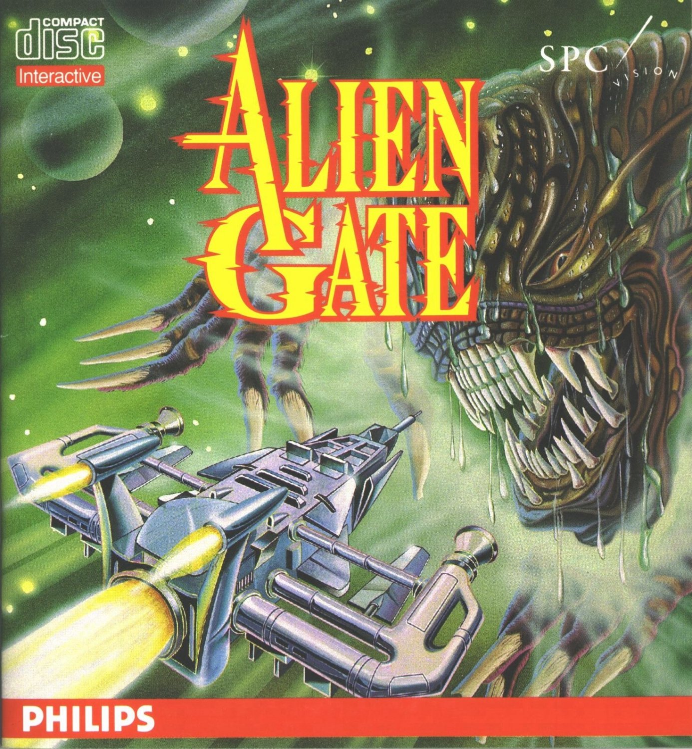 Alien Gate Fan Made Philips CDI Video Game. Read Description CD-I